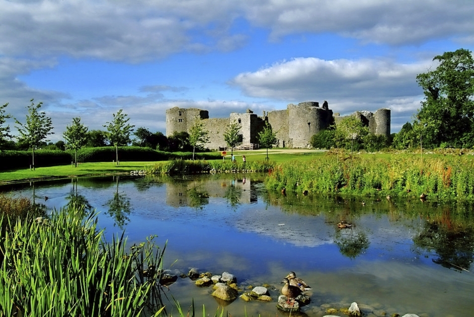 Roscommon Shannon Burgruine Loughnaneane Park National Monument