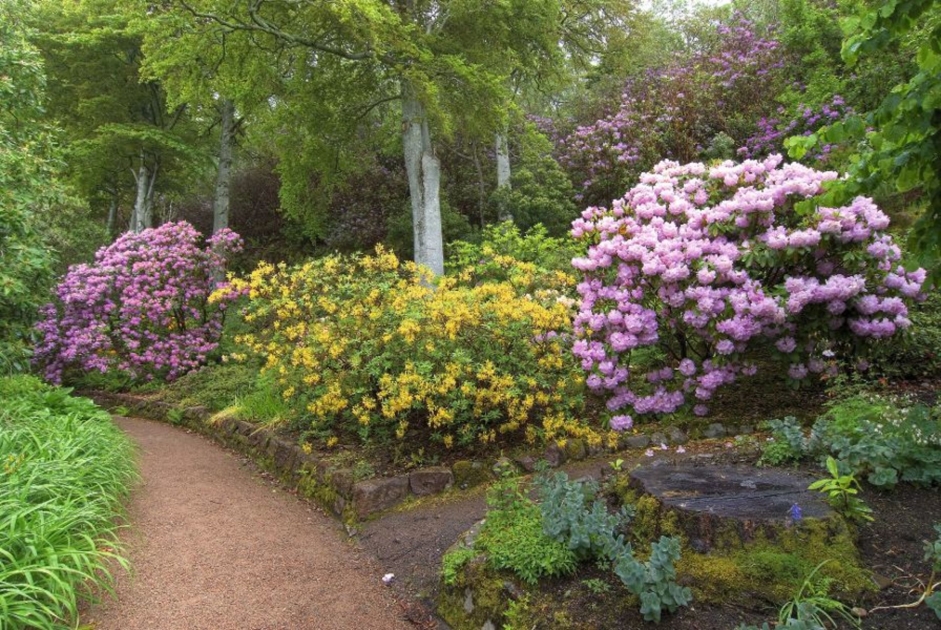 Schottland | Gartenanlage von Osgood Mackenzie am Loch Ewe